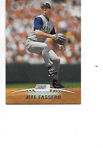Jeff Fassero 1999 Topps Stadium Club Baseball Card #109 Seattle ...