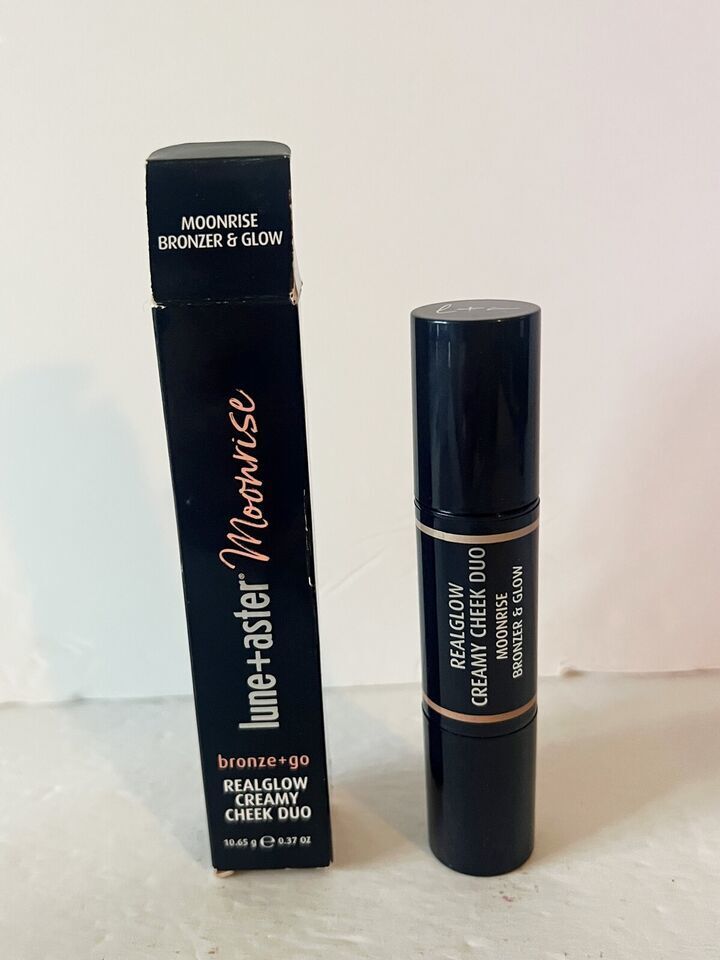 lune aster moonrise bronzer & glow reaglow creamy cheek duo Shade ...