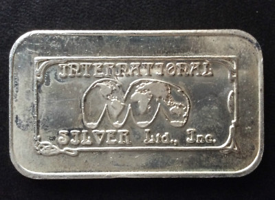 1985 International Silver Ltd. Commercial Silver Art Bar ISL-1 A3502 | eBay