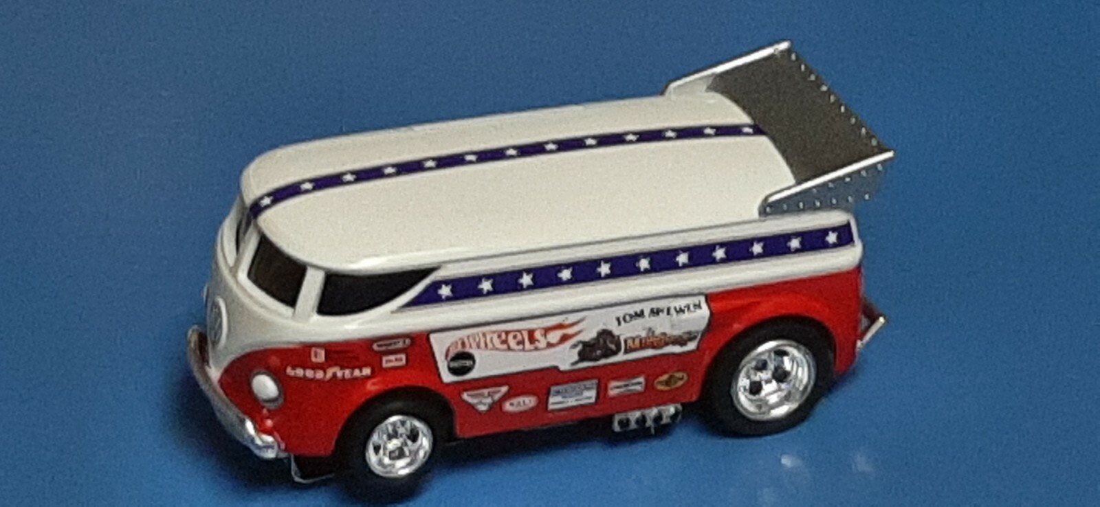 NEW Snake vs Mongoose Custom VW Drag Buses Set Cars only HO Slot Car ...