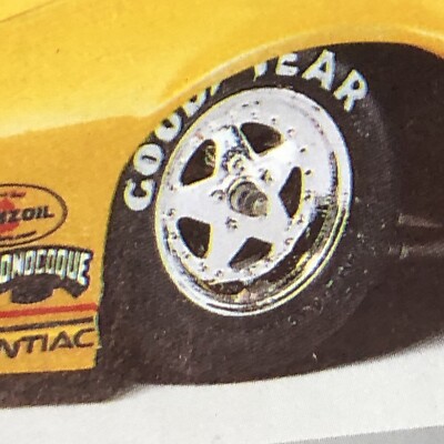 C NOTE MONOCOQUE Star Drag Race Front Wheels W Goodyear MGM1:24 LBR ...