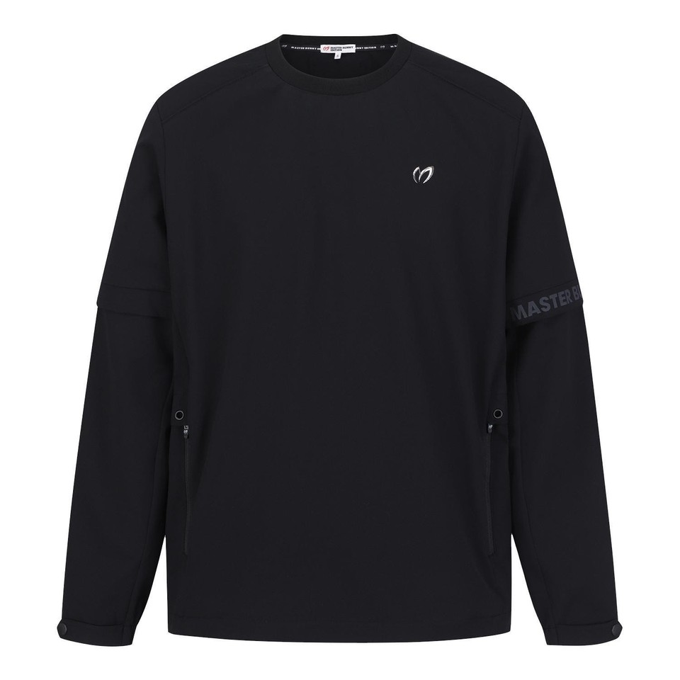 Genuine MASTER BUNNY EDITION Mens Color Block Logo Man-to-Man Jumper ...