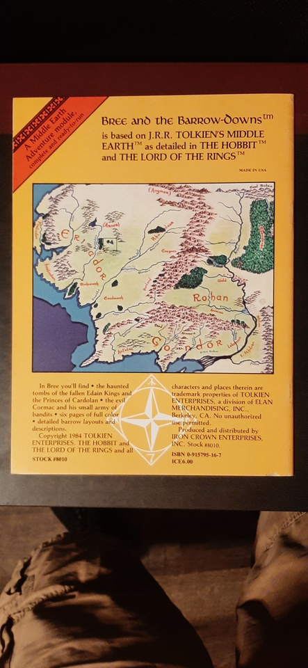 ICE 1984 MERP #8010 Bree And The Barrow Downs | eBay