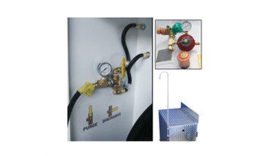 DUPK Cylinder Purge Kit for Propane LP Gas DOT Tanks w/ Regulator ...