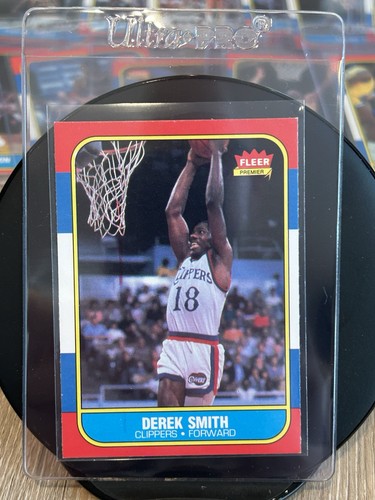 1986-87 Fleer Basketball Set Break #103 Derek Smith Clippers | eBay