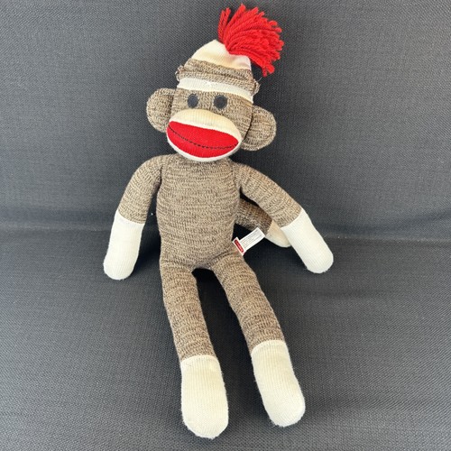 Schylling Knit Sock Monkey 20" Plush Stuffed Animal Toy | eBay