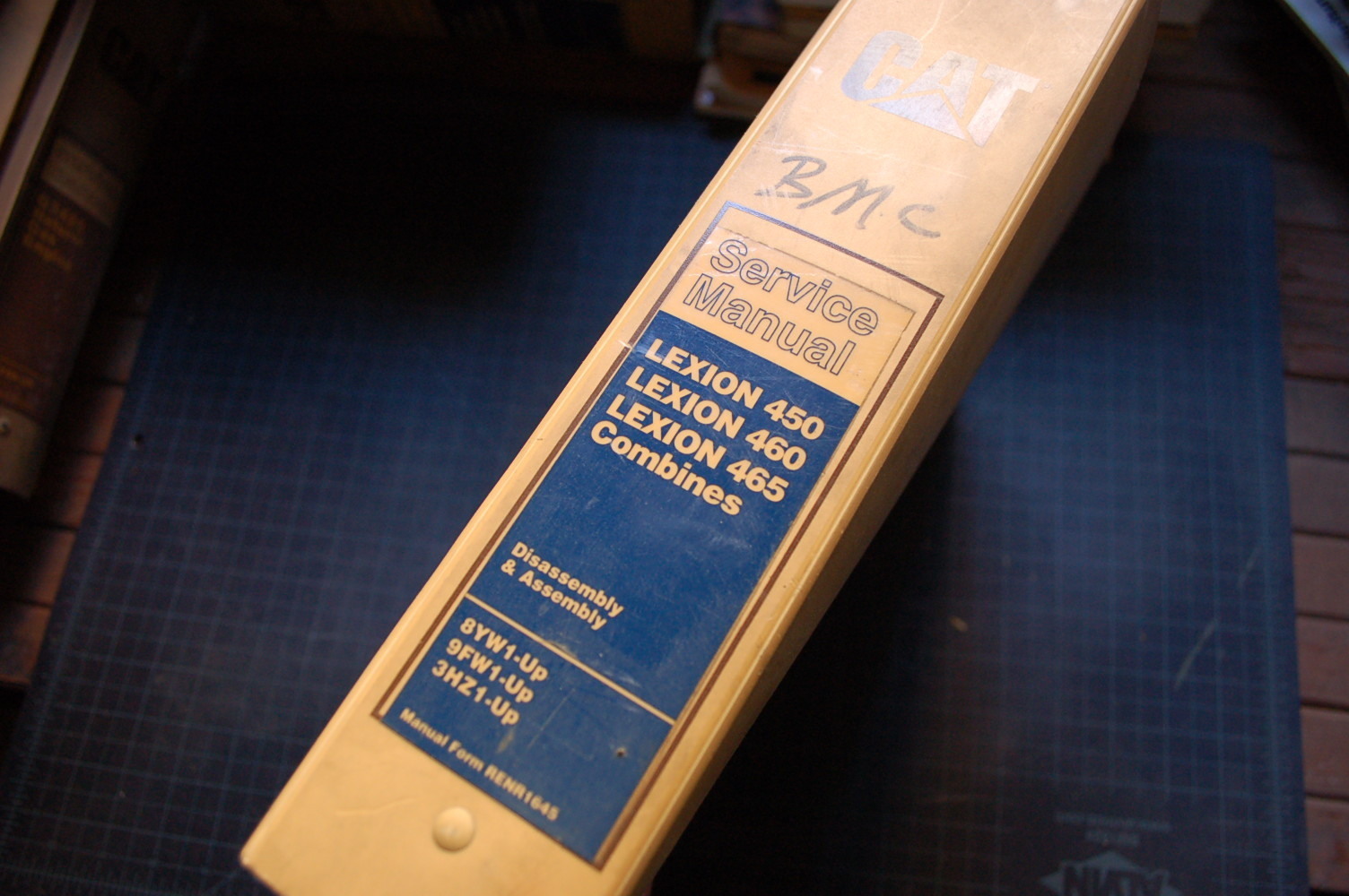 Caterpillar LEXION 450 460 465 Combine Service Manual repair ...