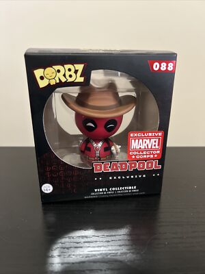 Dorbz - Marvel Collectors Corps Exclusive Cowboy Deadpool #088 Vinyl ...