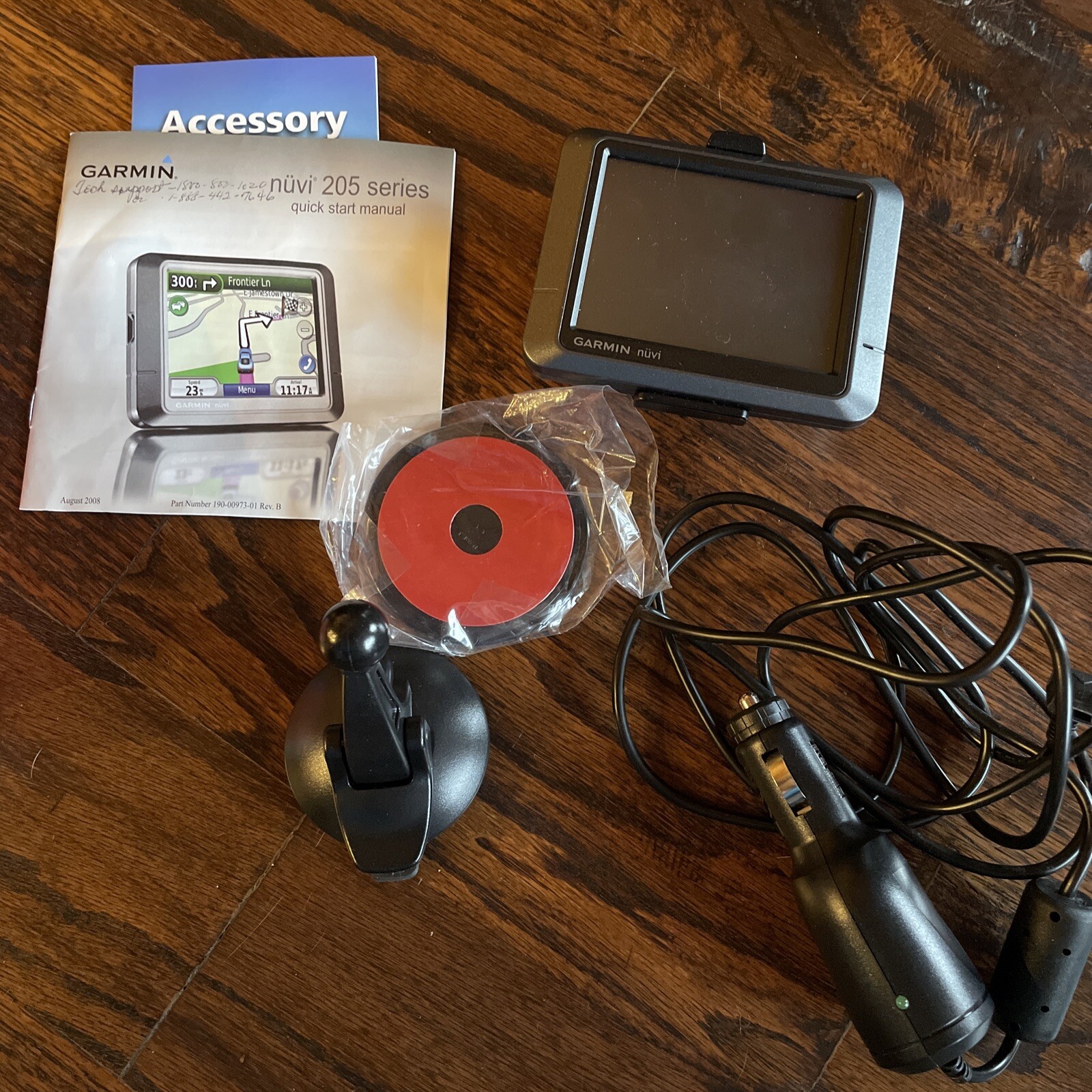 GARMIN Nuvi 205 GPS Navigation System Bundle- Complete W/ Manual & Box ...