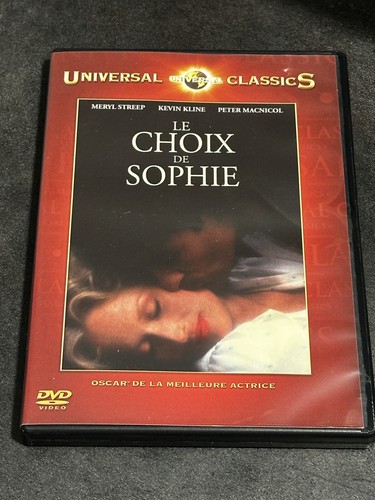 LE CHOIX DE SOPHIE DVD Meryl STREEP, Kevin KLINE Alan J PAKULA | eBay