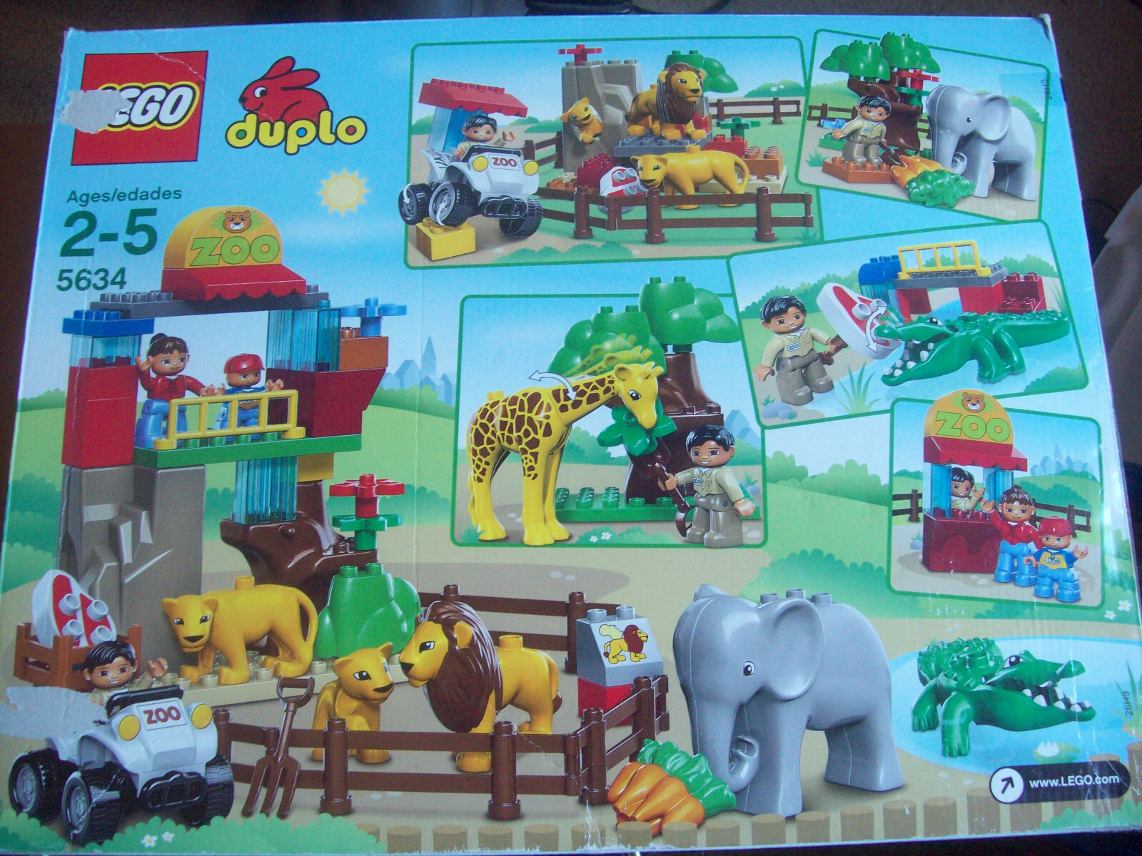 LEGO DUPLO ZOO SET # 5634 FEEDING ZOO | eBay