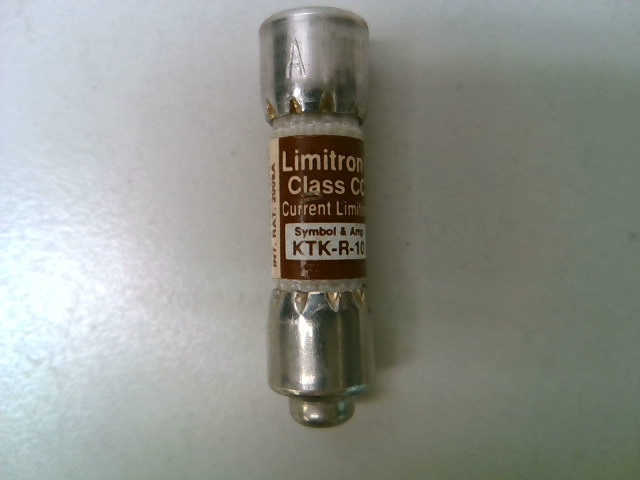 Bussmann KTK-R-10 Limitron 10A Fast Acting Fuse 600V (5 PCS) - New | eBay
