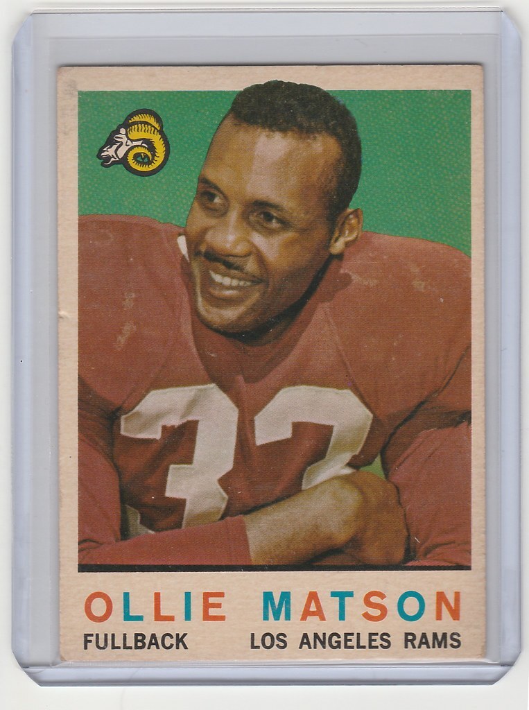 1959 Topps #50 Ollie Matson Los Angeles Rams EX | eBay