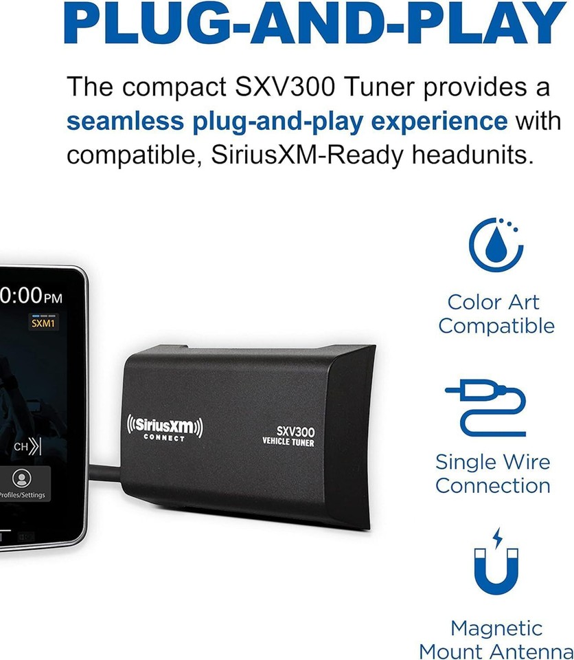 SiriusXM SXV300V1 Tuner - Satellite Radio to Stereo (Subscription Req ...