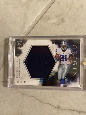 2016 Panini Origins - 91/149 - Zeke Ezekiel Elliott #RJJ-EE - Rookie 🏈 ...