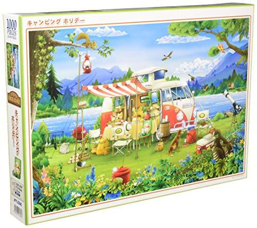 H.TANIKAWA Camping Holiday 1000 Piece Jigsaw Puzzle ‎APPLEONE 1000-839 JAPAN | eBay