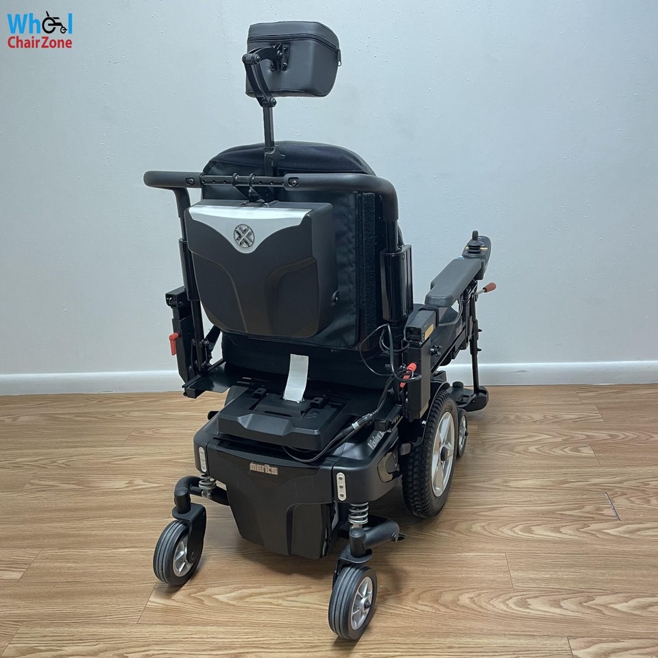 MERITS VISION ULTRA (P325) POWER WHEELCHAIR WITH POWER TILT. LIGHTS | eBay