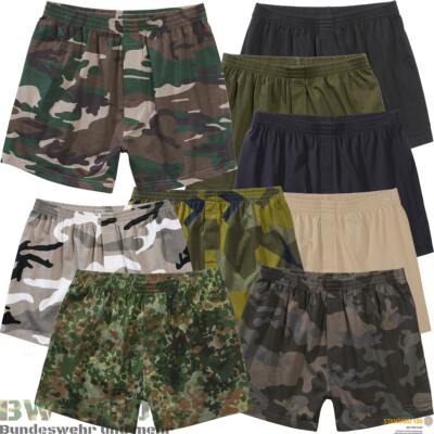 BRANDIT ARMY BOXERSHORTS BW UNTERHOSE MILITÄR BOXER SHORTS TARN ...
