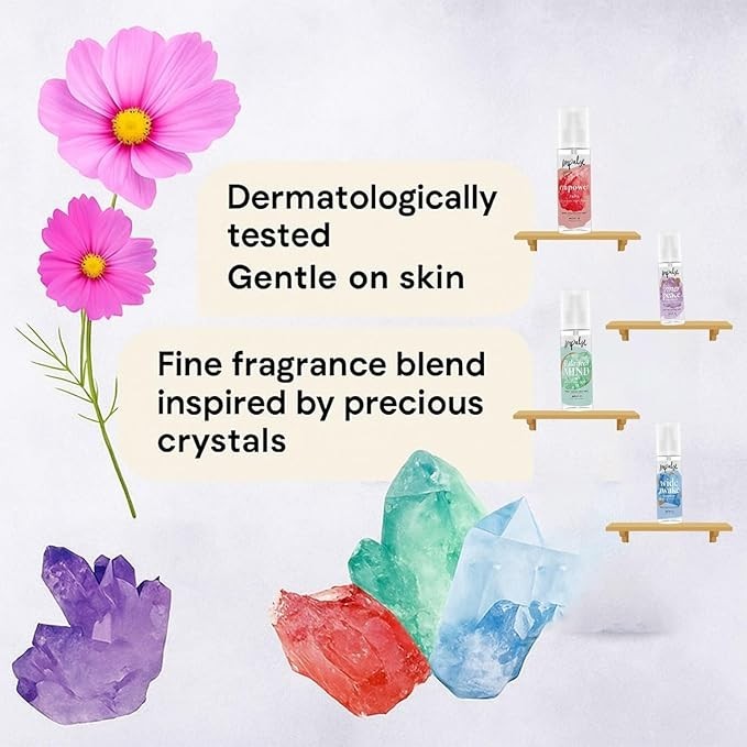 Impulse Be Crystal Clear Body Mist Gift Set 4x150ml – Perfect Christmas ...