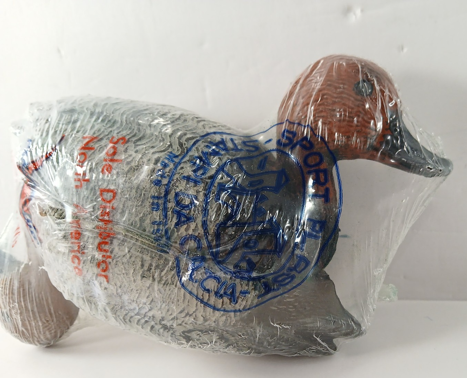 Vintage SPORT PLAST Carry-Lite Mini Duck Decoy Salesman Samples NEW ...