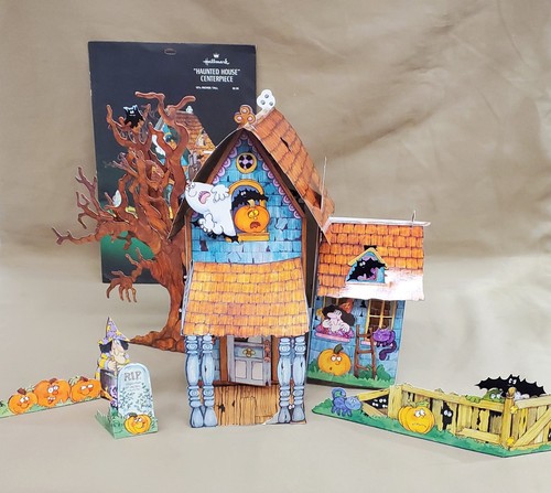 Vintage 3D Spooky Halloween Hallmark Haunted House, 1980s(?) | eBay