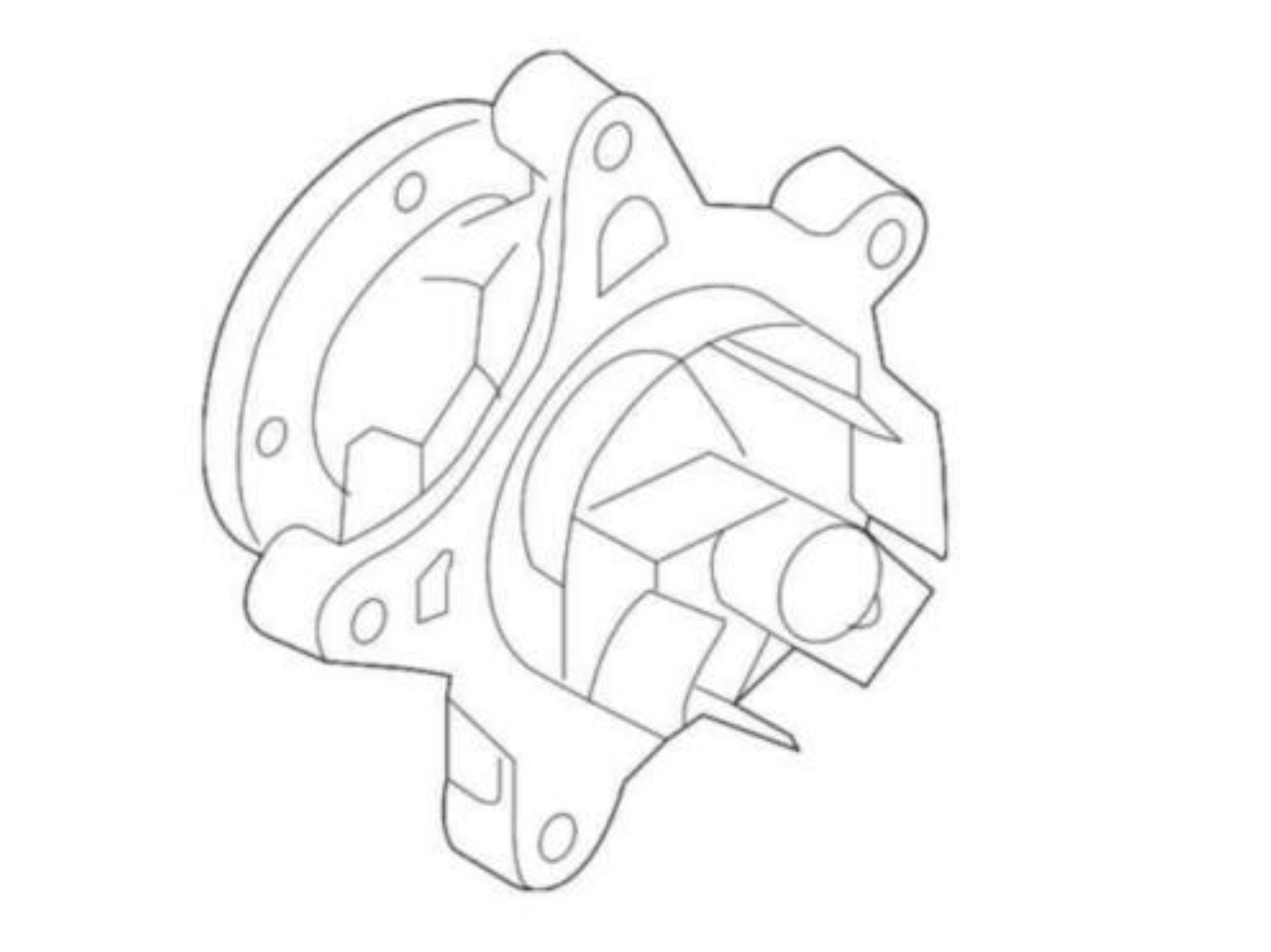 OEM 25100-2F800 Engine Water Pump Assy Ups # for Hyundai Palisade 2020 ...