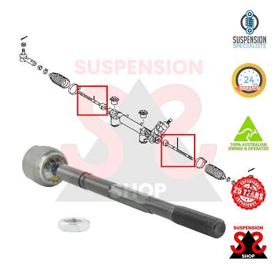 Front Axle Inner Tie Rod Suit TOYOTA Hilux 2.4 D 4WD (GUN125_, GUN125R ...