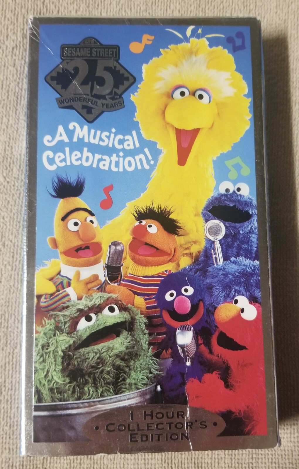 Sesame Street 25th Birthday Musical Celebration VHS Video Tape 1993 ...