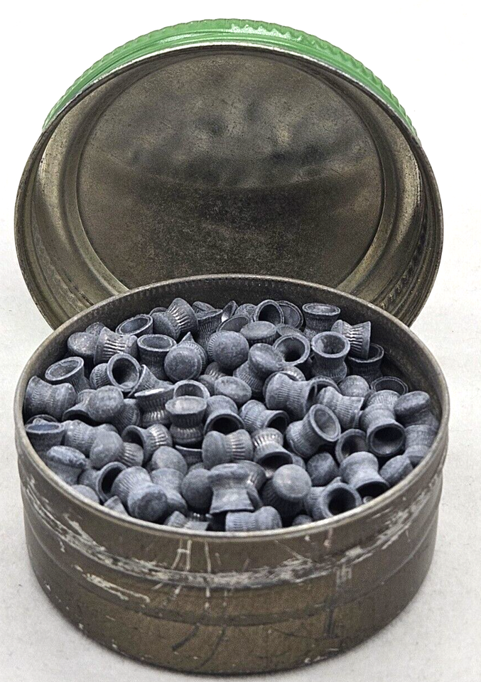 Lot of 8 Vintage Benjamin HC .177 Cal High Compression Pellets Green ...