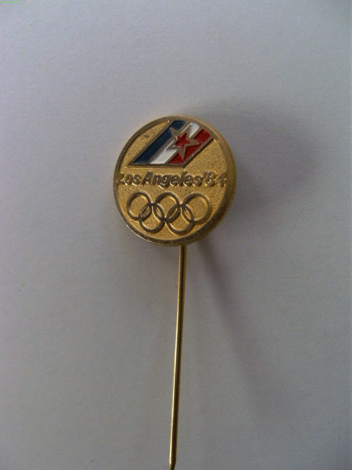 Yugoslavia National Olympic Committe 1984 Los Angeles Keychain & pin ...