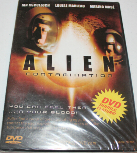 Alien Contamination & The Brain Machine (Brand New DVD) Ian McCulloch ...