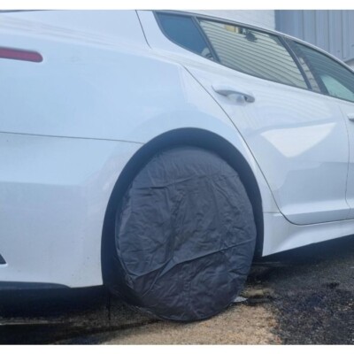 Nylon Wheel Masking Covers, 4pcs, Black | eBay UK