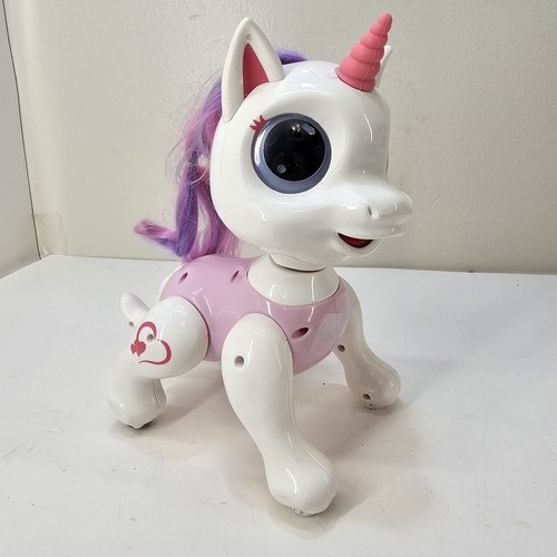Robo Pets Unicorn Smart Bot RC Control Pet Music Dance No Treats NO ...