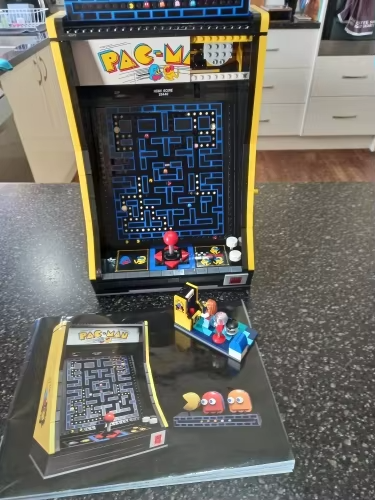 Pac Man Arcade Cabinet Icons 10323 Building Block Hot Toys 2651pcs ...