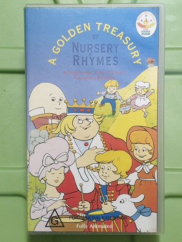 A Golden Treasury Of Nursery Rhymes Vhs Rare Watched Works Great. | eBay