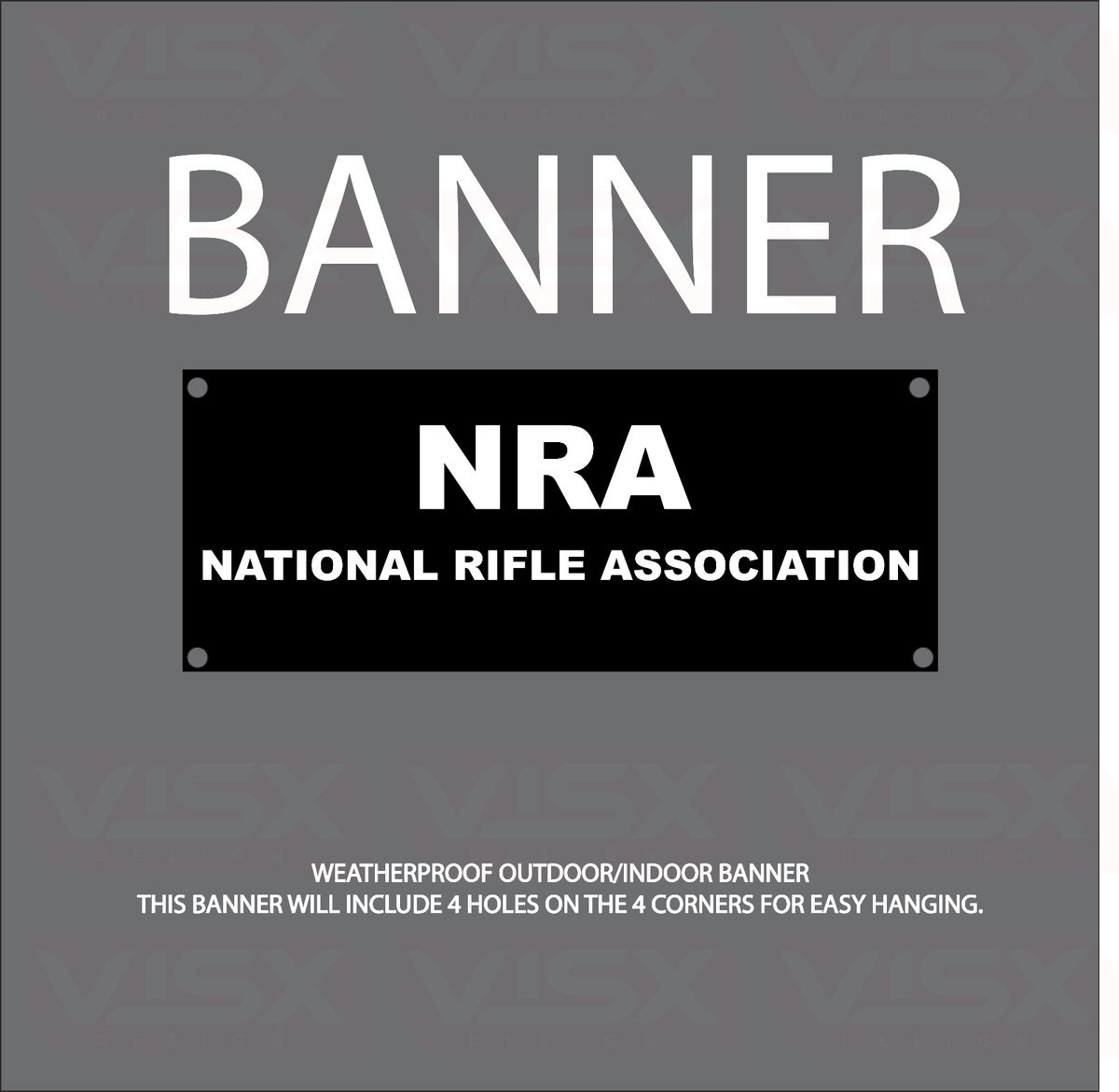 National Rifle Association Banner The National... The National Rifle