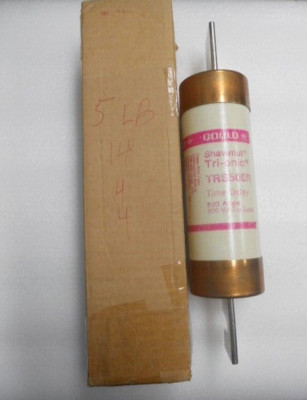 New Gould Shawmut TRS500R Amp Fuse FRS-R-500 600 Volt NIB | eBay