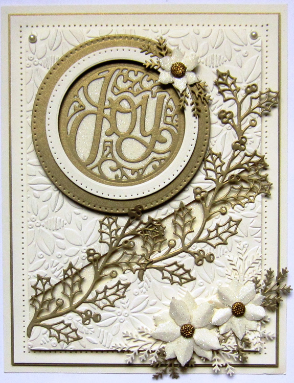 Sue Wilson Dies Festive Collection Joy Snow Globe Scene 2.87X2.87 ...