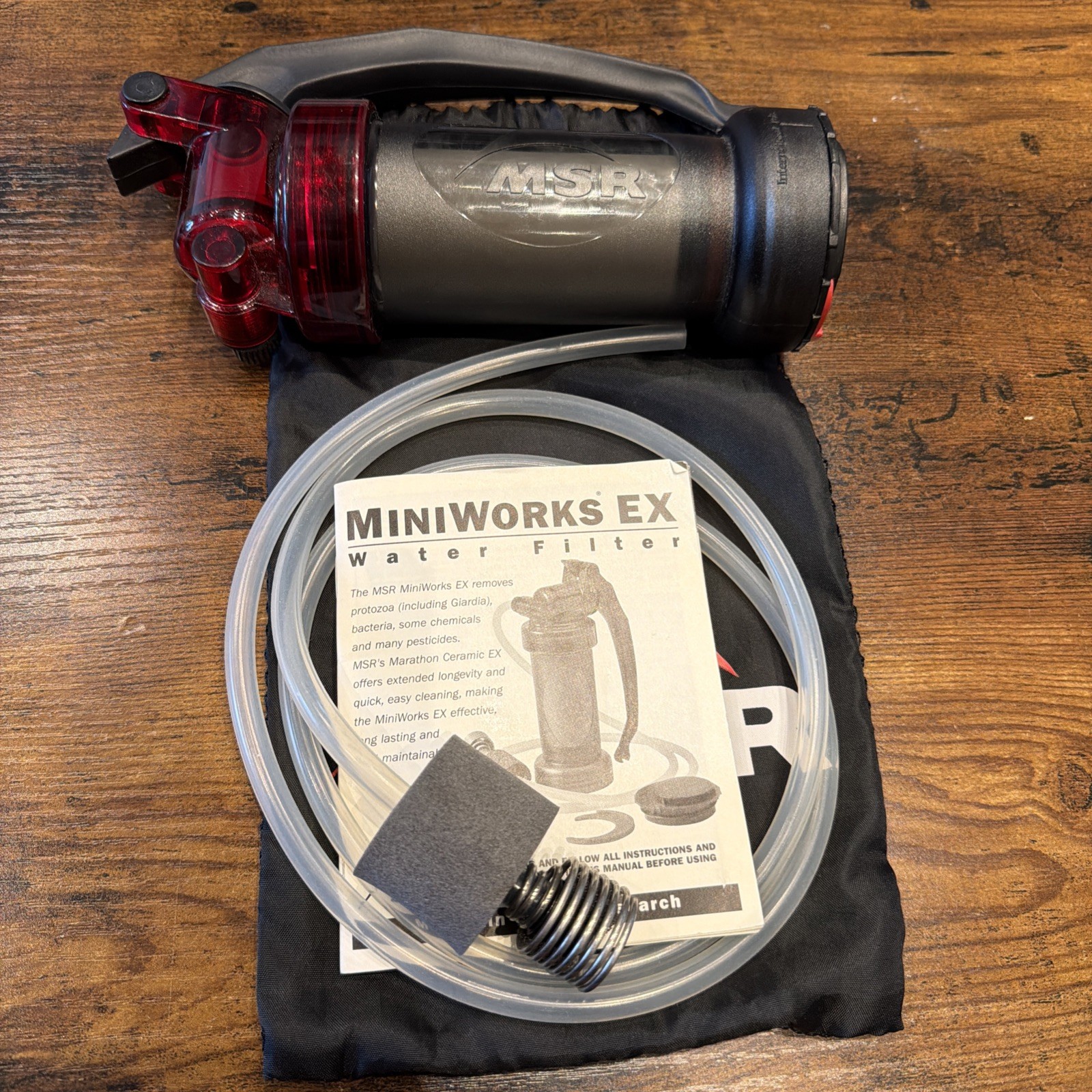 MSR MiniWorks EX Microfilter Portable Water Filter | eBay