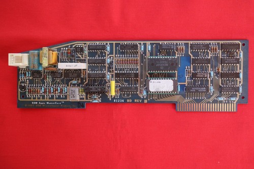 SSM MODEM CARD FOR APPLE II COMPUTERS 1982 - UNTESTED | eBay