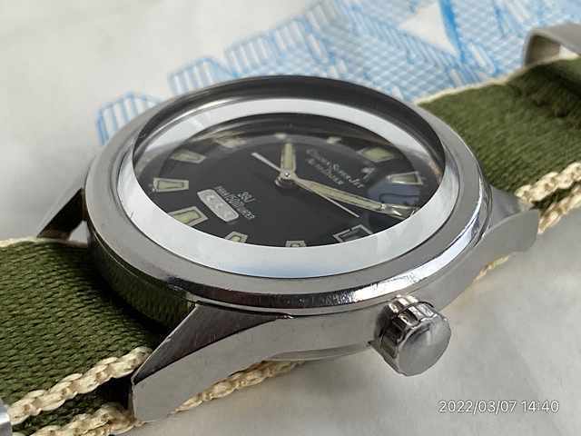 Citizen Super Jet Cal.1160C Vintage Overhaul 39 Jewels Automatic Mens ...