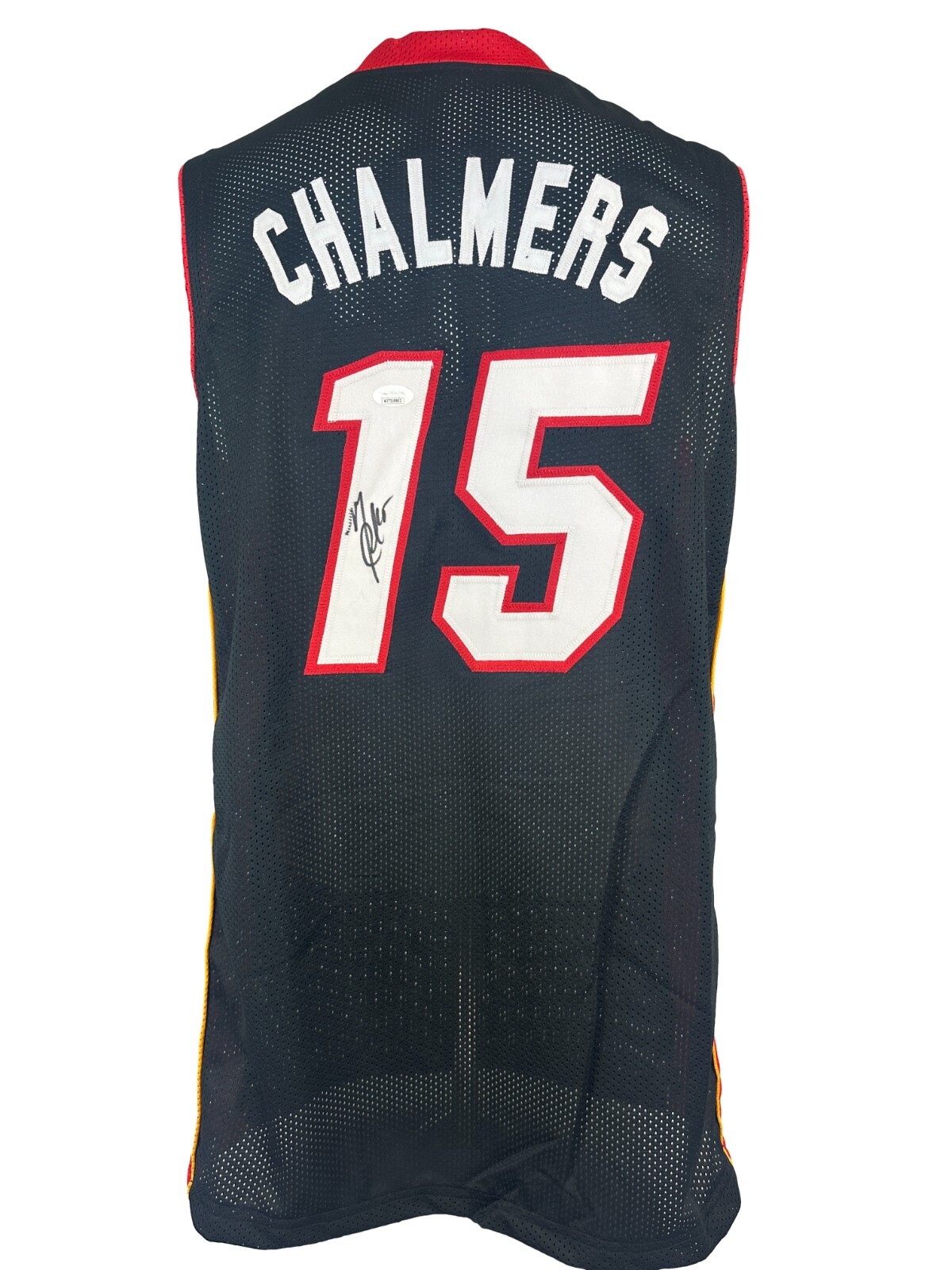 Mario Chalmers signed autographed jersey NBA Miami Heat JSA University ...
