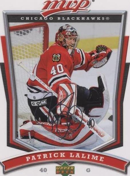 2007-08 Upper Deck MVP - Patrick Lalime #19 for sale online | eBay