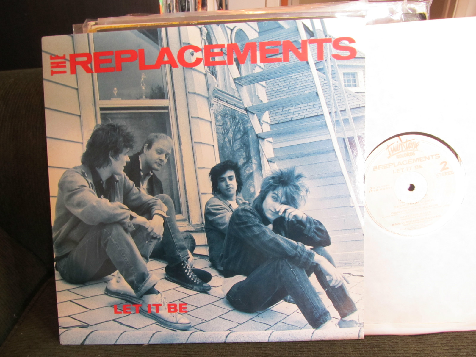 THE REPLACEMENTS LET IT BE ORIGINAL '84 TWIN TONE 1st LP album rare ...