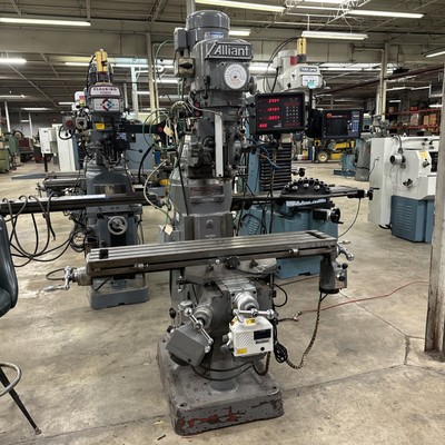 Milling Machines - Vertical Knee Milling