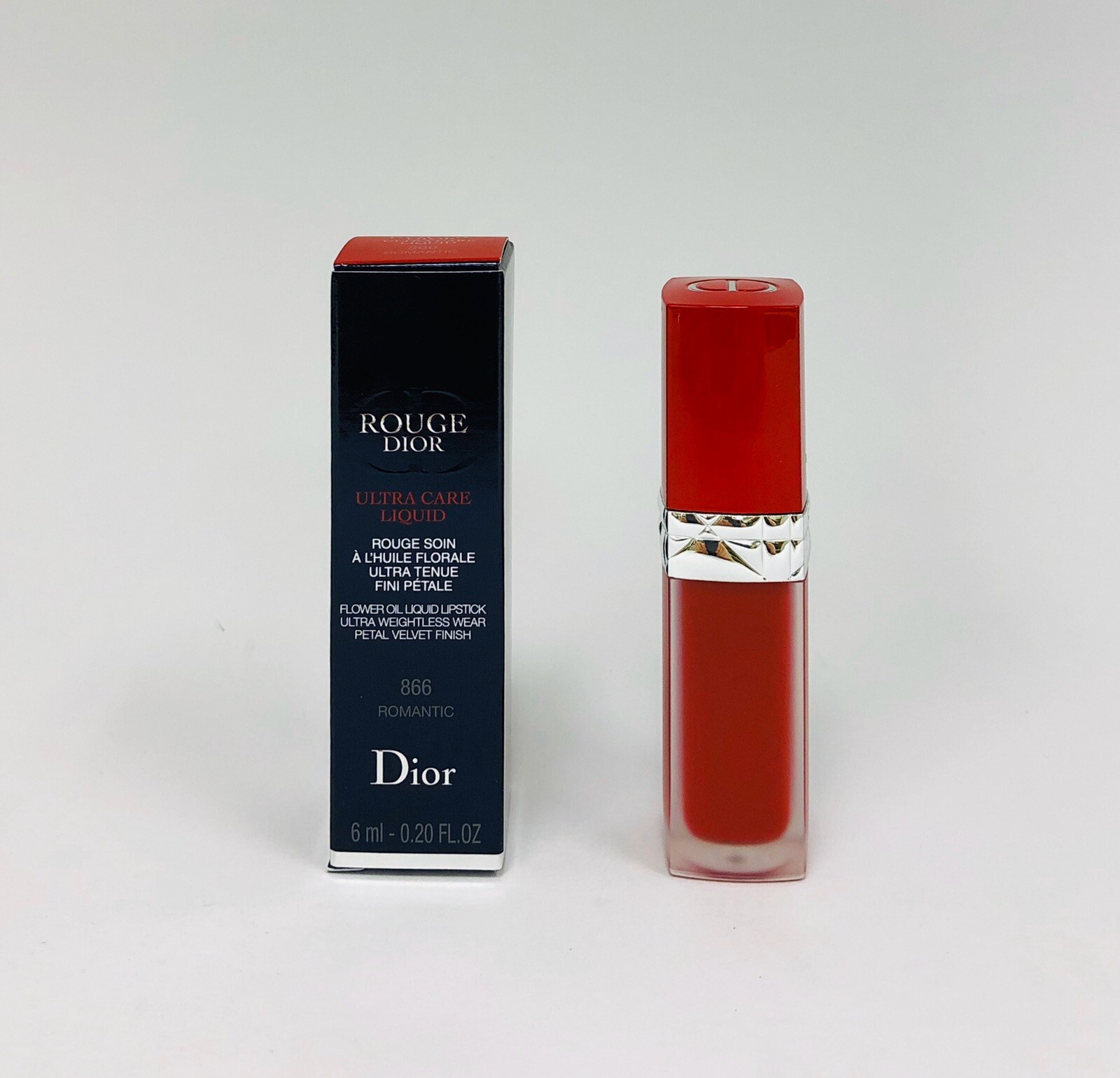 Dior Rouge Dior Ultra Care Liquid Lipstick #866 Romantic-CherryRed 0 ...