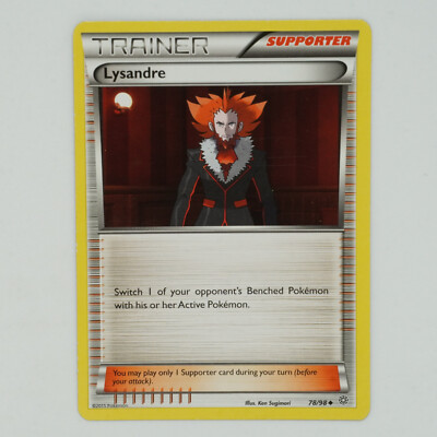 Lysandre 78/98 Uncommon XY: Ancient Origins Pokemon Card | eBay