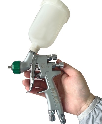 DeVilbiss MINI Repair Spray Gun SRi Pro 1.2mm Gravity Feed HVLP Paint ...