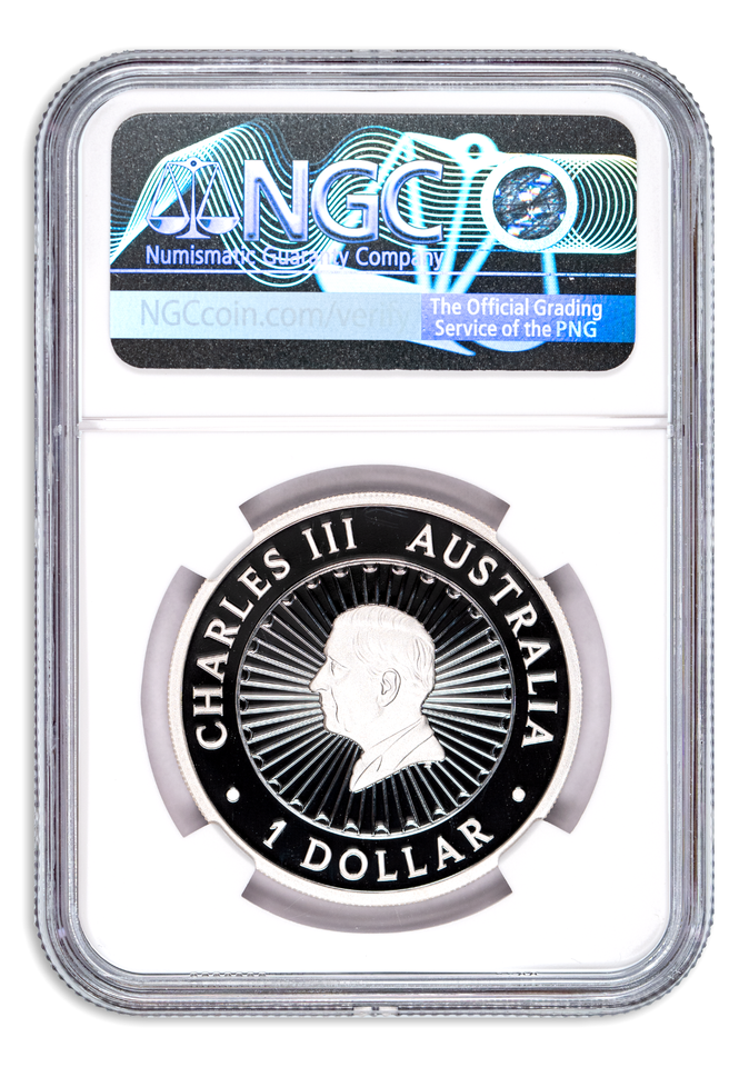2025 Australia 1 oz Silver Great Southern Land Snakeskin Jasper Coin ...