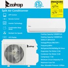 Zokop 4-IN-1 12000 BTU Mini Split Air Conditioner Heat Pump Remote 21 ...